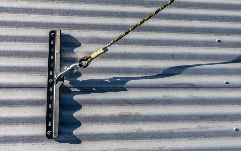 Flat Bar Tether Plate Temporary Roof Anchor 500MM – NZ Access Shop